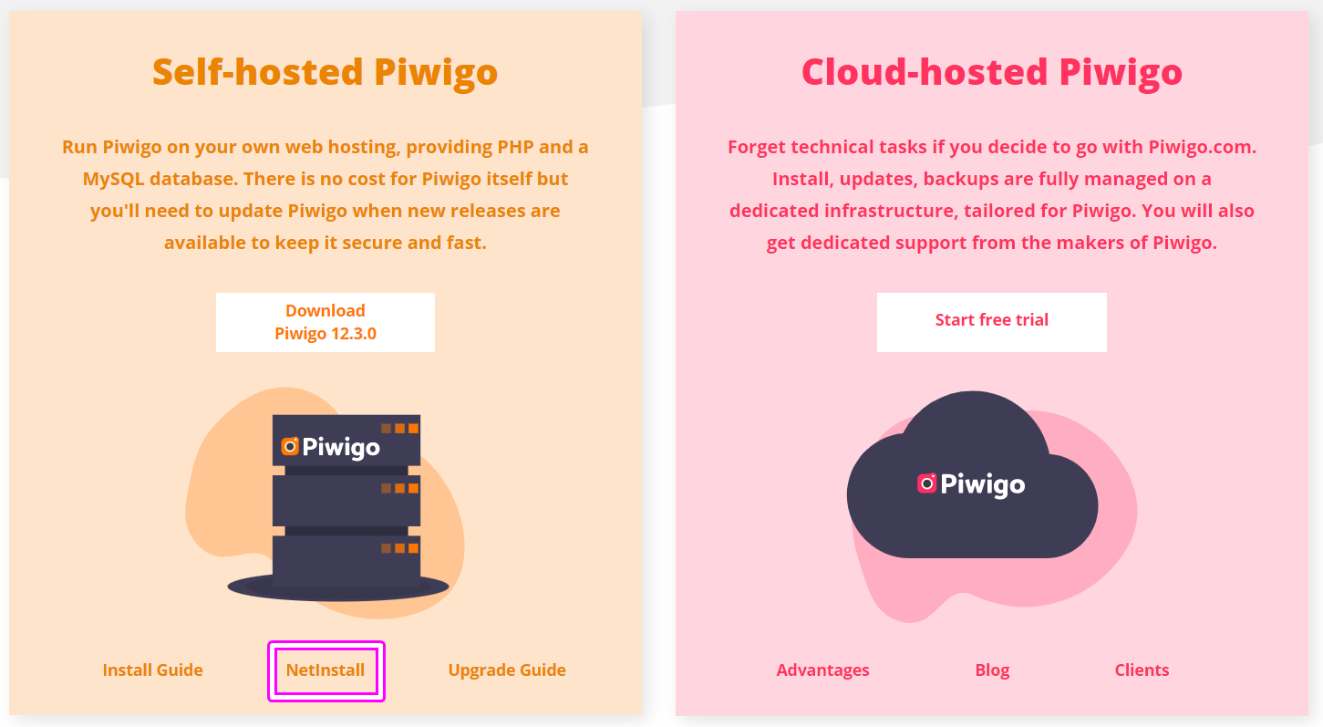 写真管理・共有用OSSのPiwigoをインストール | iEhohs.com